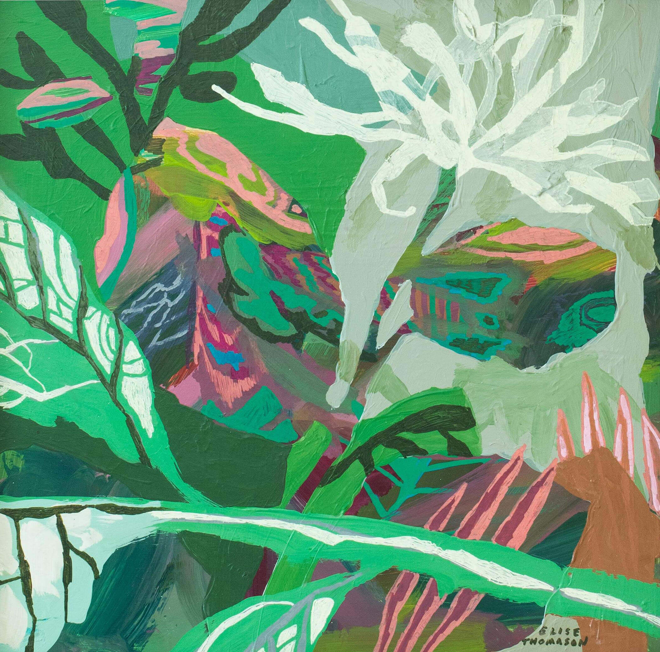 Followed Down – Elise Thomason, Artist